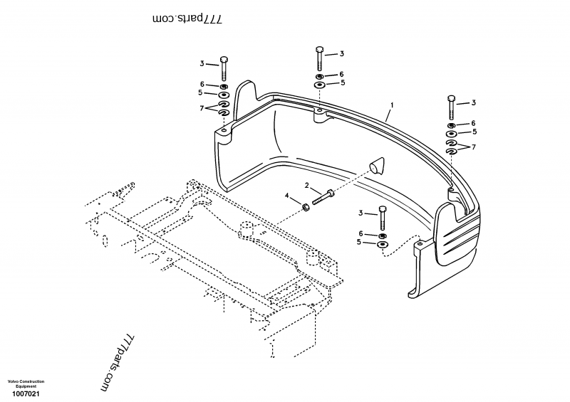 VOE 955926 Spring Washer - 955926 - Volvo spare part | 777parts.com