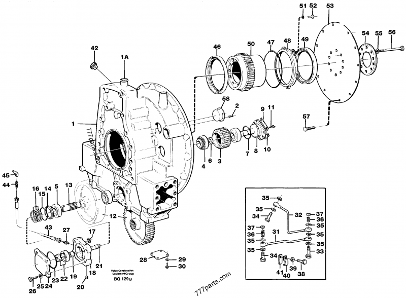 VOE 11031885 Flexplate - 11031885 - Volvo spare part | 777parts.com