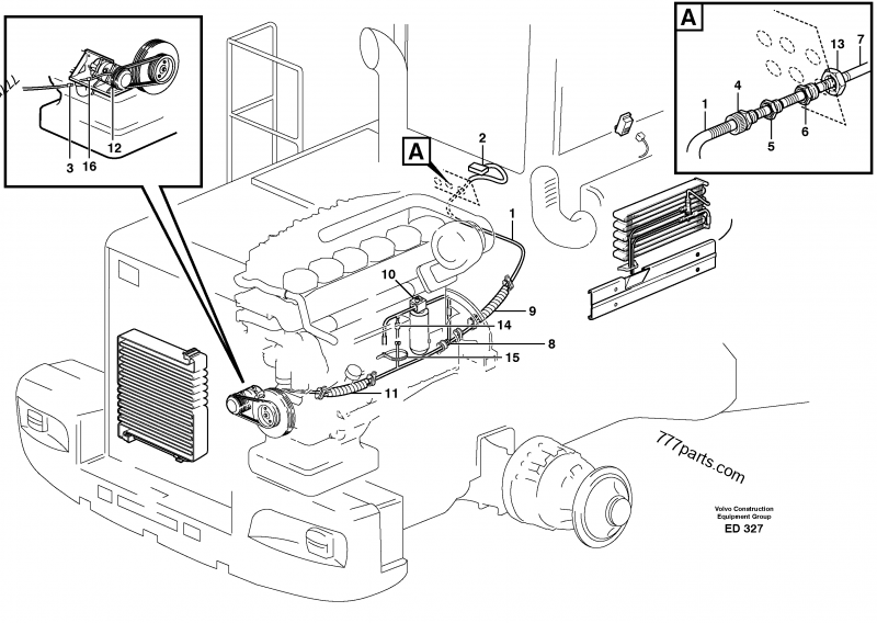 VOE 11039709 Manifold - 11039709 - Volvo spare part | 777parts.com