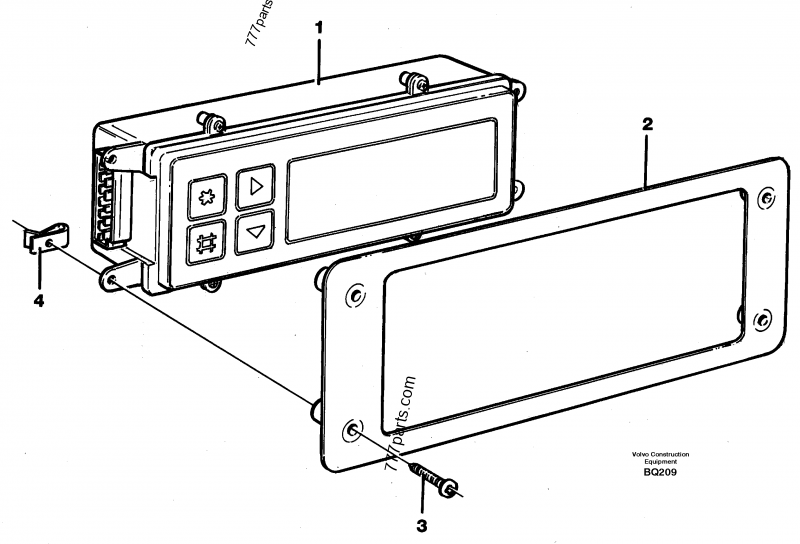 VOE 11042104 Display Panel - 11042104 - Volvo spare part | 777parts.com