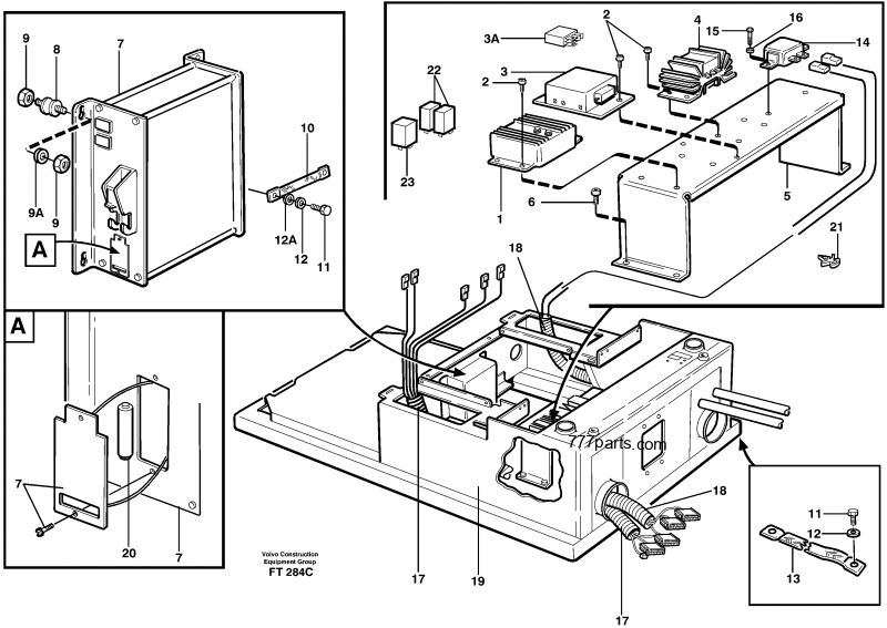 VOE 11042140 Relay Unit - 11042140 - Volvo spare part | 777parts.com