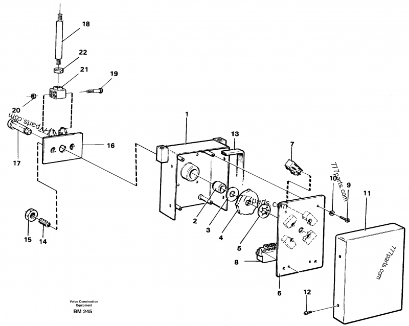 VOE 11057506 Ptd Circuit Bd - 11057506 - Volvo spare part | 777parts.com