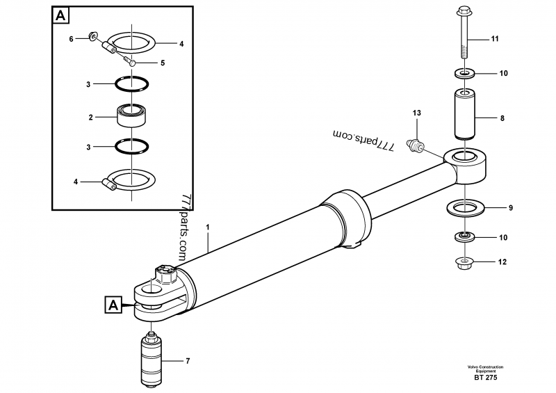VOE 11060549 Bearing - 11060549 - Volvo spare part | 777parts.com
