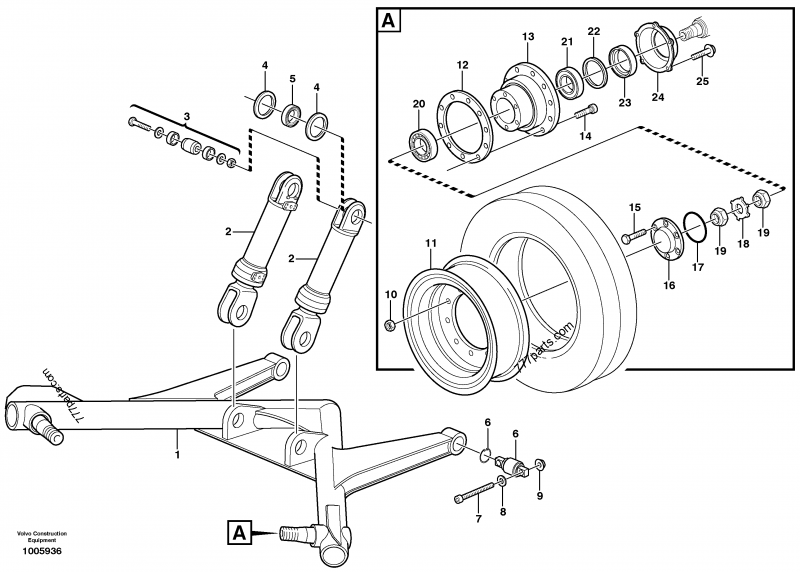 VOE 11060549 Bearing - 11060549 - Volvo spare part | 777parts.com