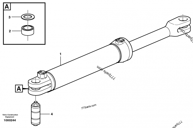 VOE 11060549 Bearing - 11060549 - Volvo spare part | 777parts.com