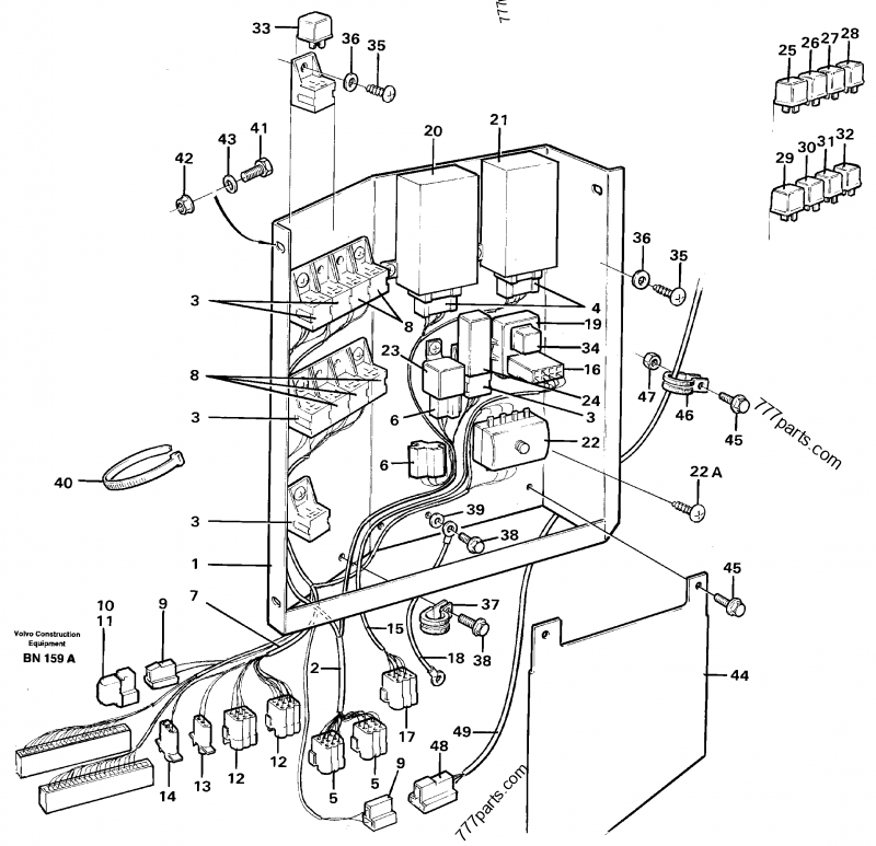 VOE 11061996 Rotation Speed Relay - 11061996 - Volvo spare part ...