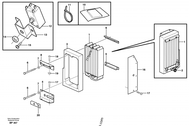 VOE 11104241 Thermostat - 11104241 - Volvo spare part | 777parts.com