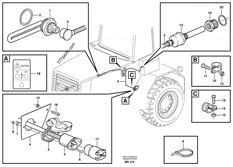 VOE 11109685 Cover - 11109685 - Volvo spare part | 777parts.com