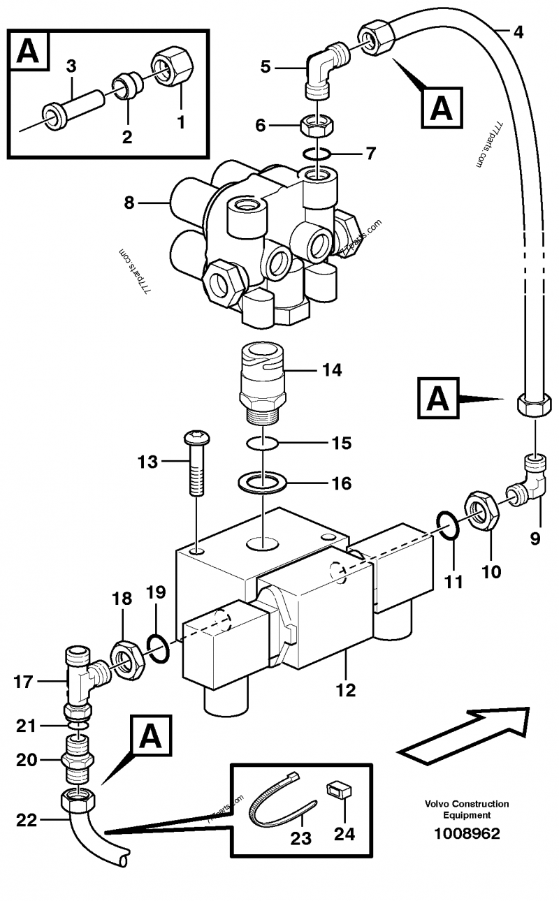 VOE 11115488 Solenoid valve - 11115488 - Volvo spare part | 777parts.com