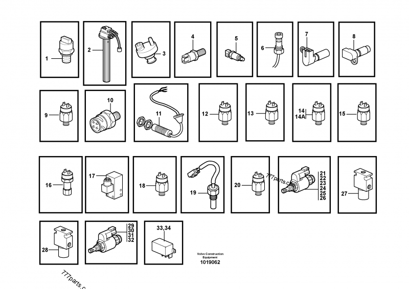 Main Relay - Volvo spare part | 777parts.com