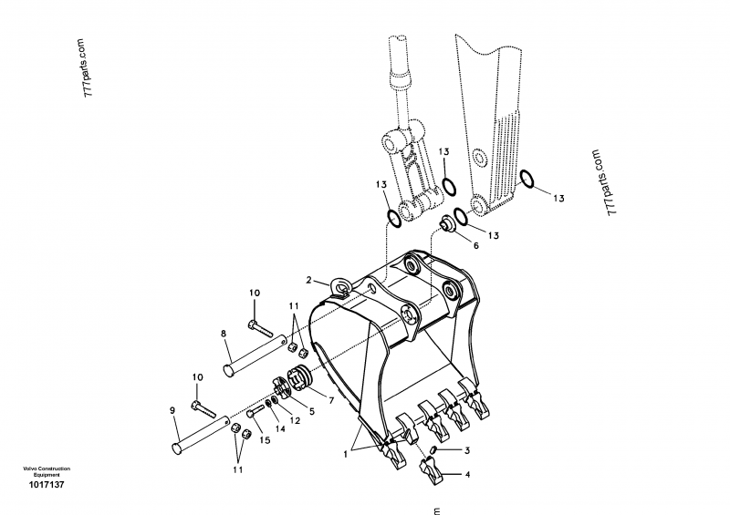 VOE 11417145 Locking - 11417145 - Volvo spare part | 777parts.com