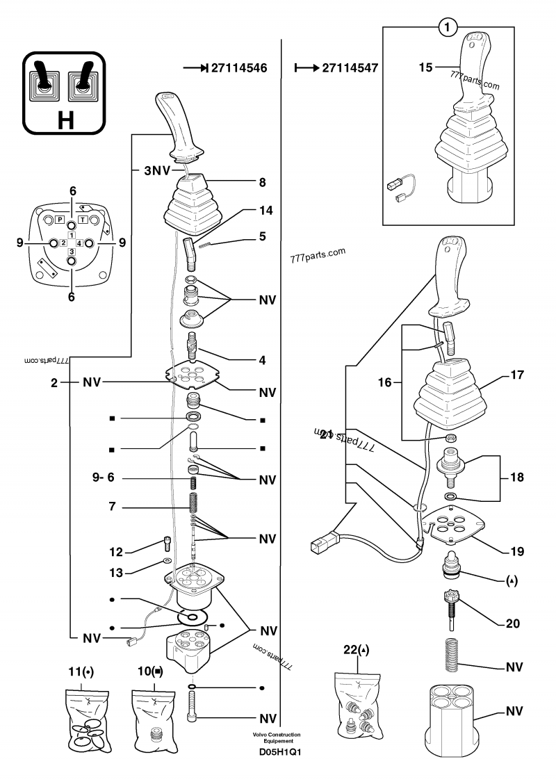 VOE 11714727 Handle - 11714727 - Volvo spare part | 777parts.com