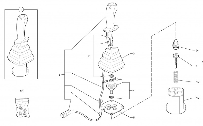 VOE 11714727 Handle - 11714727 - Volvo spare part | 777parts.com