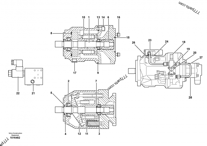 VOE 11715266 Gasket - 11715266 - Volvo spare part | 777parts.com