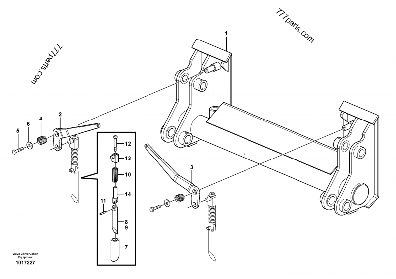 VOE 11841909 Link - 11841909 - Volvo spare part | 777parts.com
