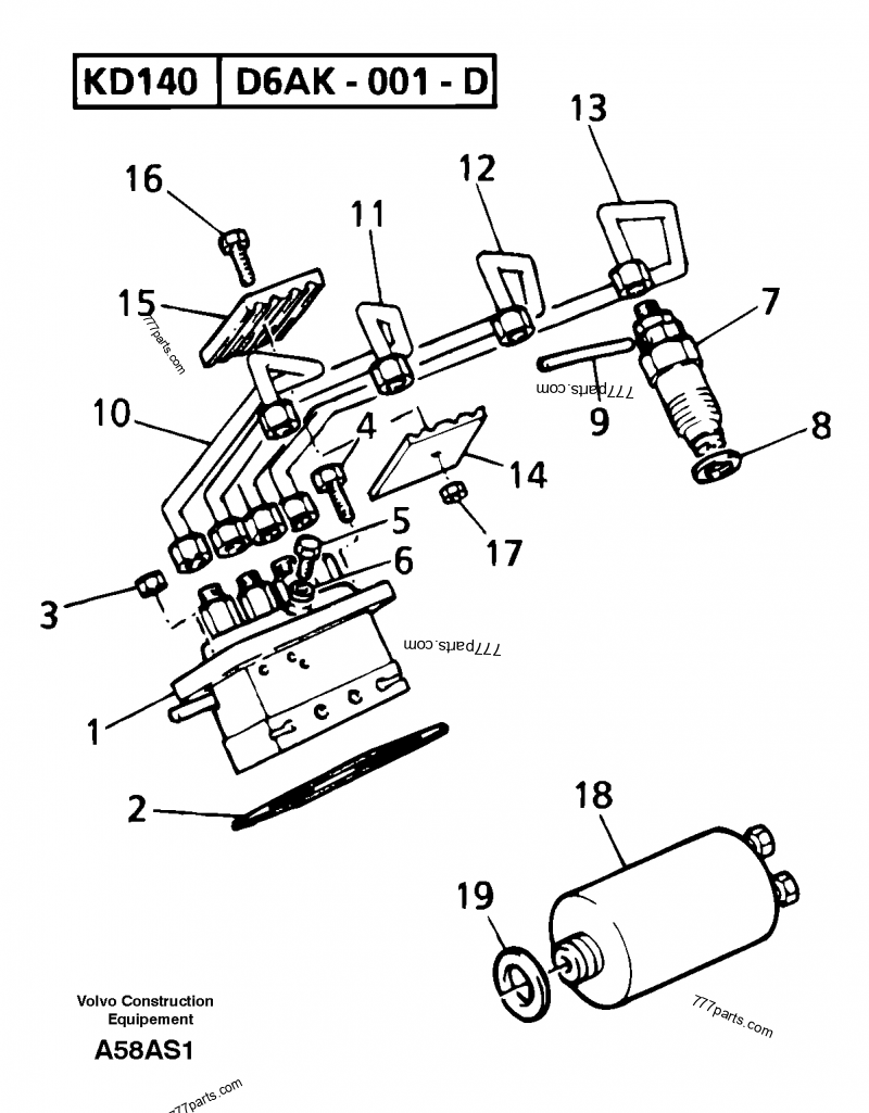PJ 131437510 Shim - 131437510 - Volvo spare part | 777parts.com