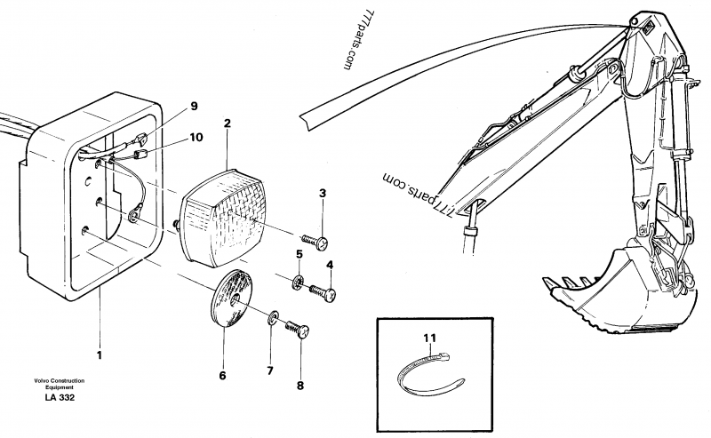 VOE 13949597 Protecting Sleeve - 13949597 - Volvo spare part | 777parts.com