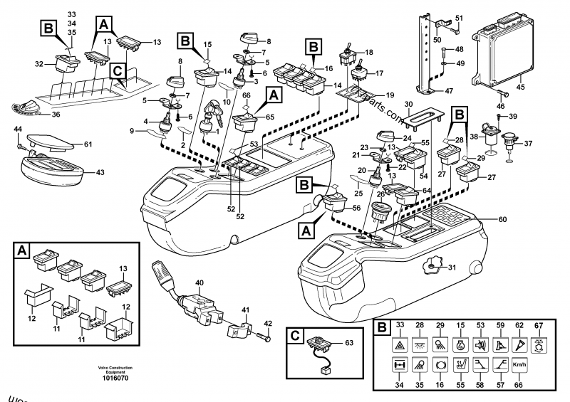 VOE 14514330 Sensor - 14514330 - Volvo spare part | 777parts.com