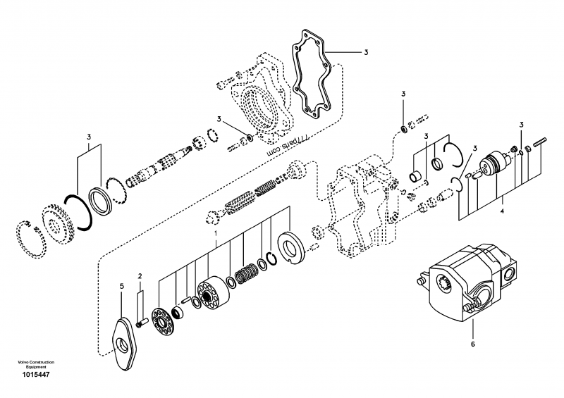 VOE 14520405 Sealing Kit - 14520405 - Volvo spare part | 777parts.com