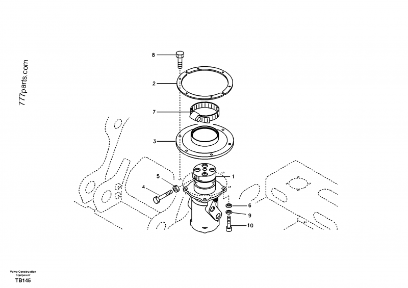 VOE 14531109 Seal - 14531109 - Volvo spare part | 777parts.com
