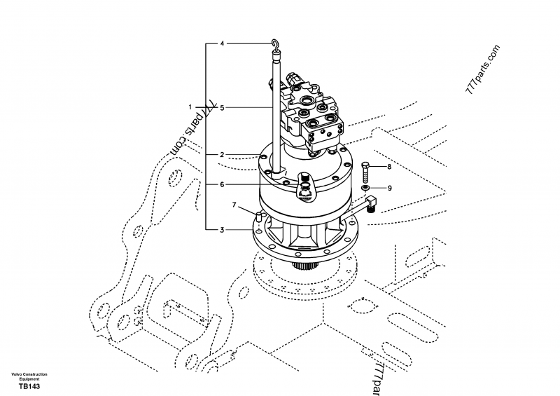 VOE 14541065 Drive Unit - 14541065 - Volvo spare part | 777parts.com